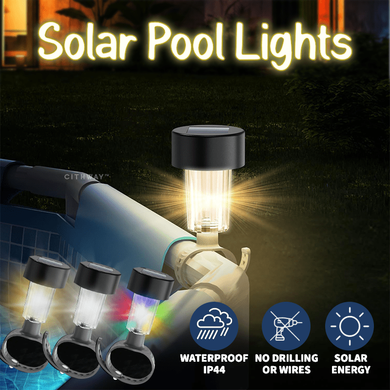Cithway™ Ultra-Bright Solar LED Pool Side Lights – Trendiihome