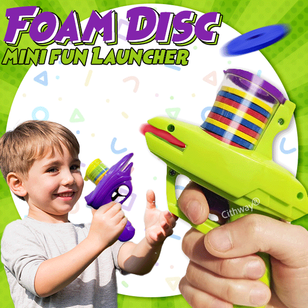 Cithway® Fun Battle Flying Disc Gun Shooting Toy – Trendiihome