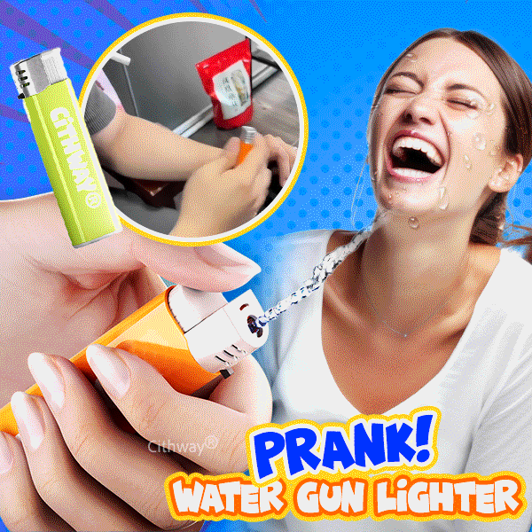 Cithway® Fun Water Squirting Lighter Prank Toy – Trendiihome