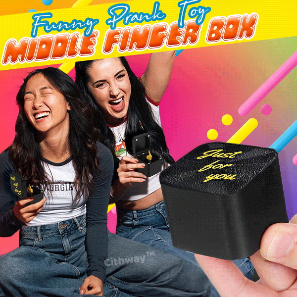 Cithway™ Funny Middle Finger Pop-Up Surprise Box – Trendiihome
